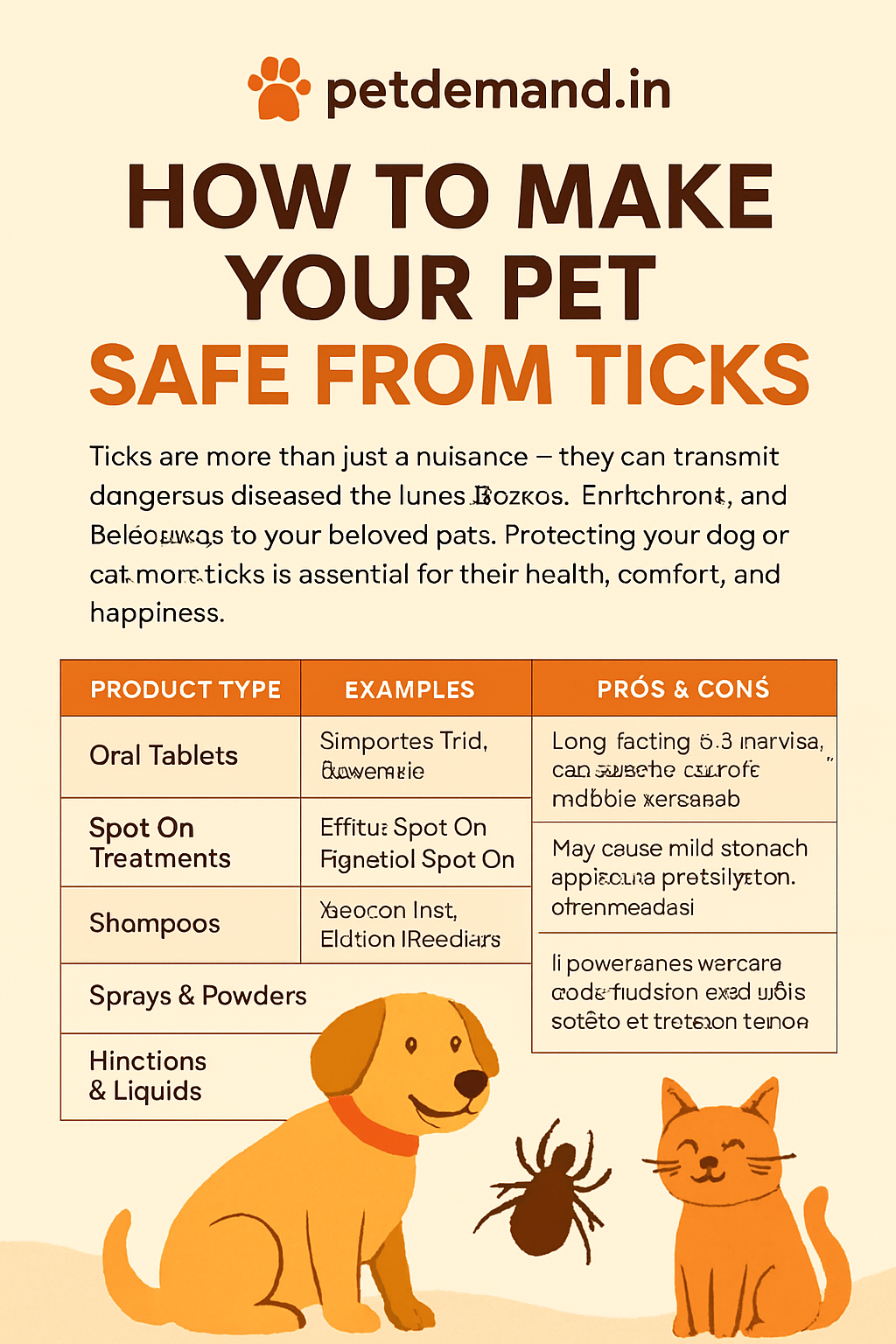 How to Make Your Pet Safe from Ticks | Best Anti-Tick Products in India ...